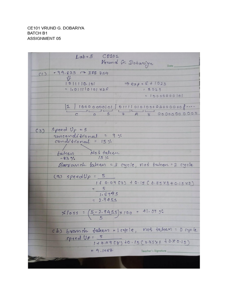 Ce101 Acalab 05 | PDF