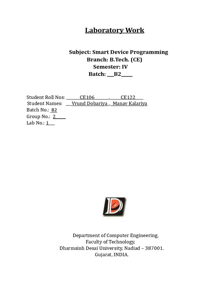 LAB_01 | PDF | Compiler | Cross Platform Software