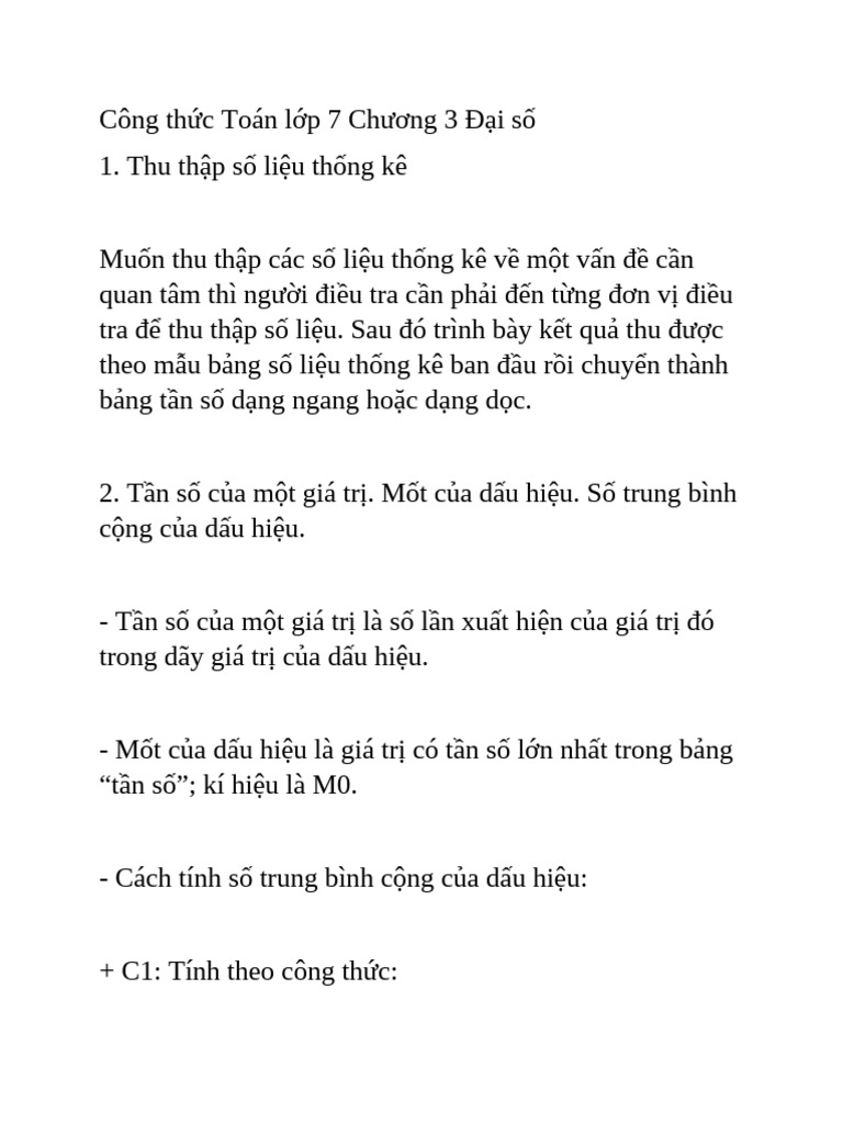 ÔN TẬP TOÁN 7 HK2 | PDF