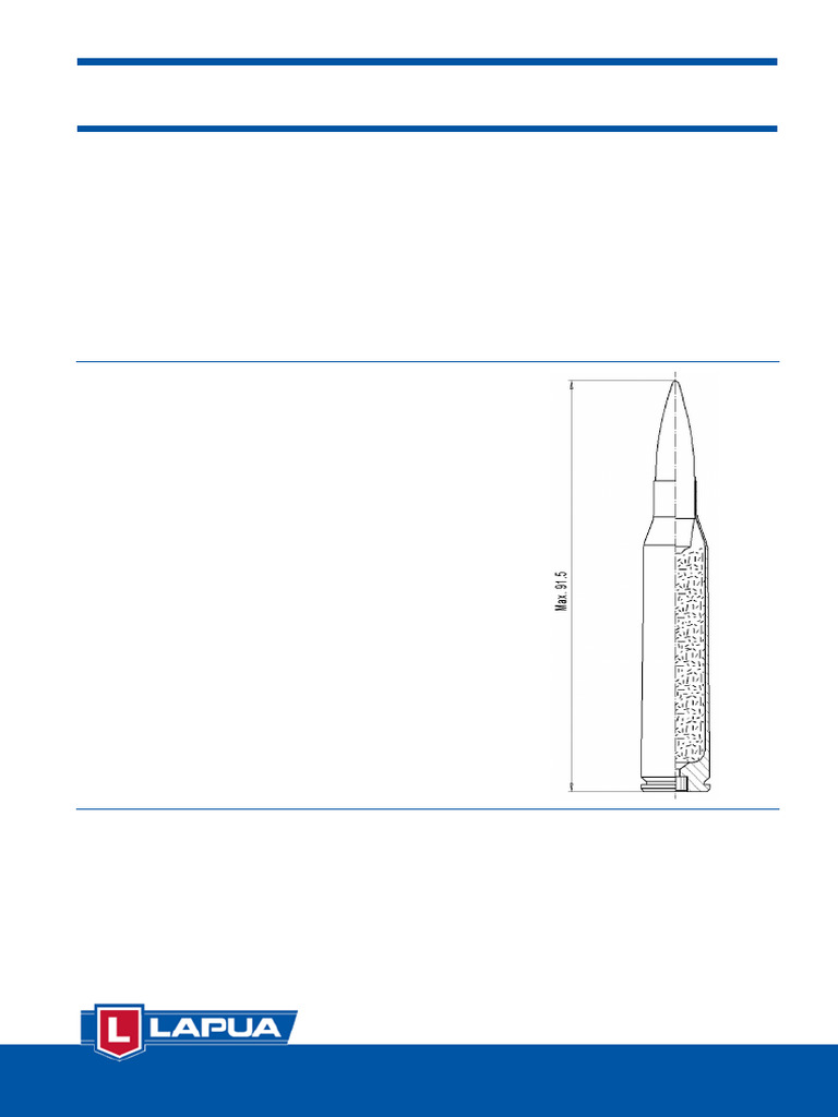 .338-Lapua-Magnum - B408-FMJBT Spec | PDF