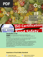 Understanding ISO 22000 Standards | PDF