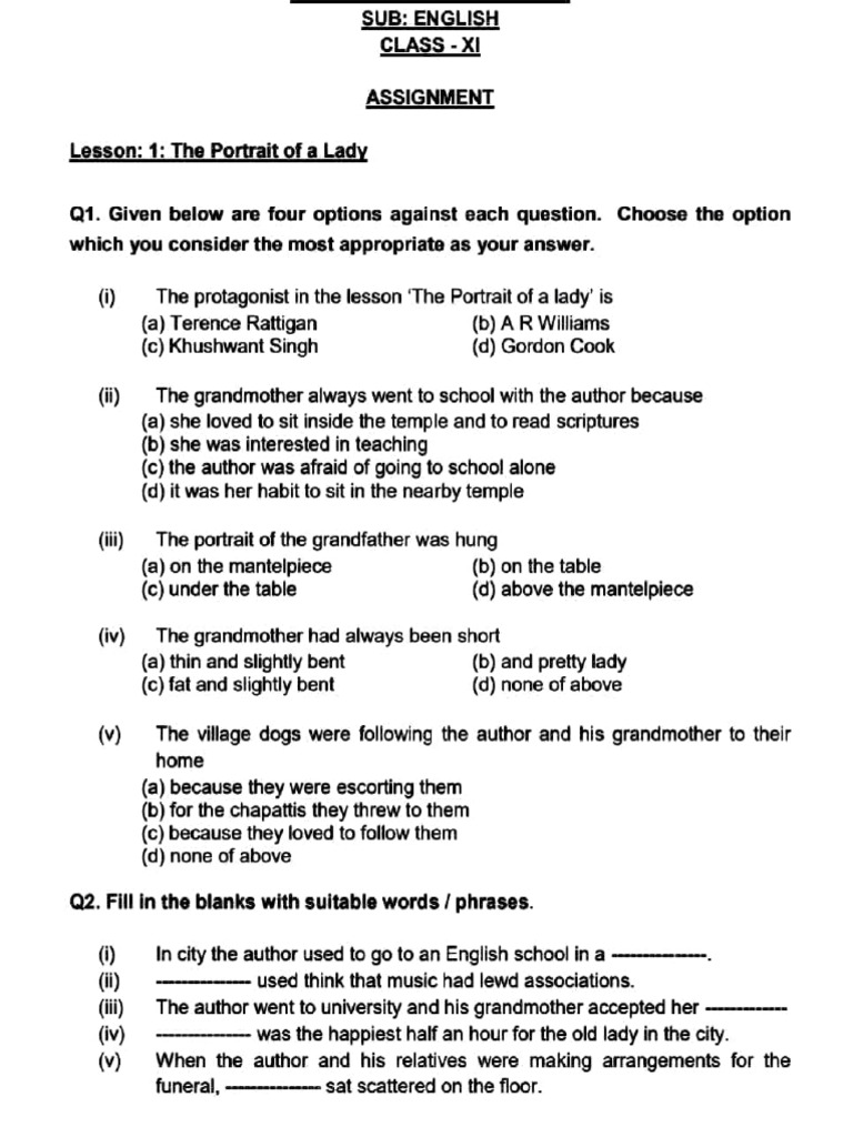 G11(English Assignment) | PDF