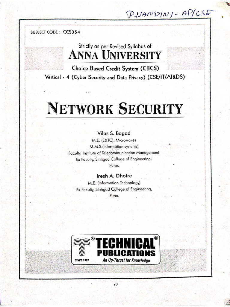 Network Security | PDF