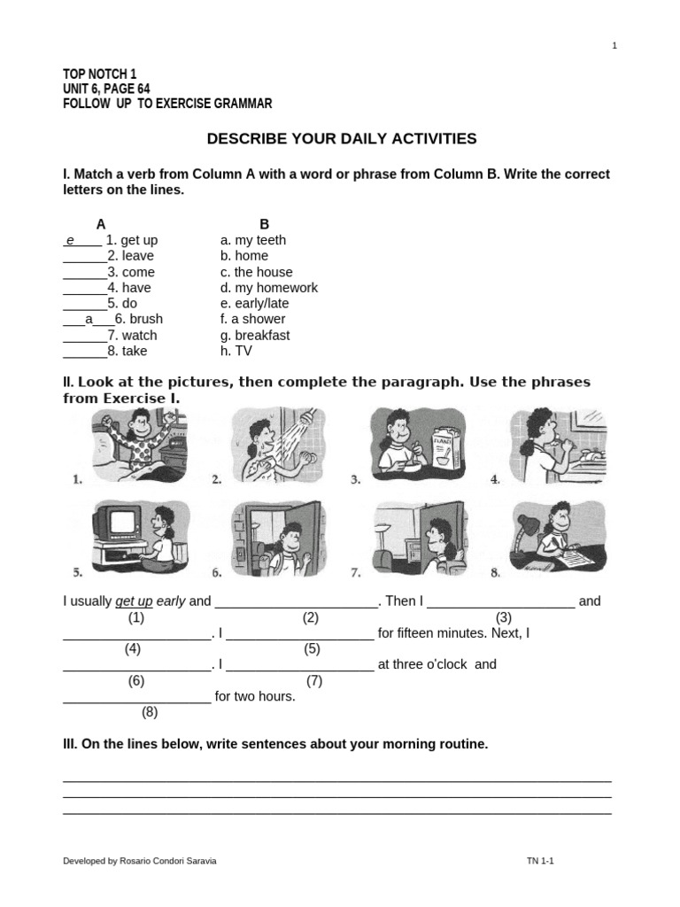 2 Simple Present wks | PDF | Linguistics | Grammar 2 Simple Present wks | PDF | Linguistics | Grammar