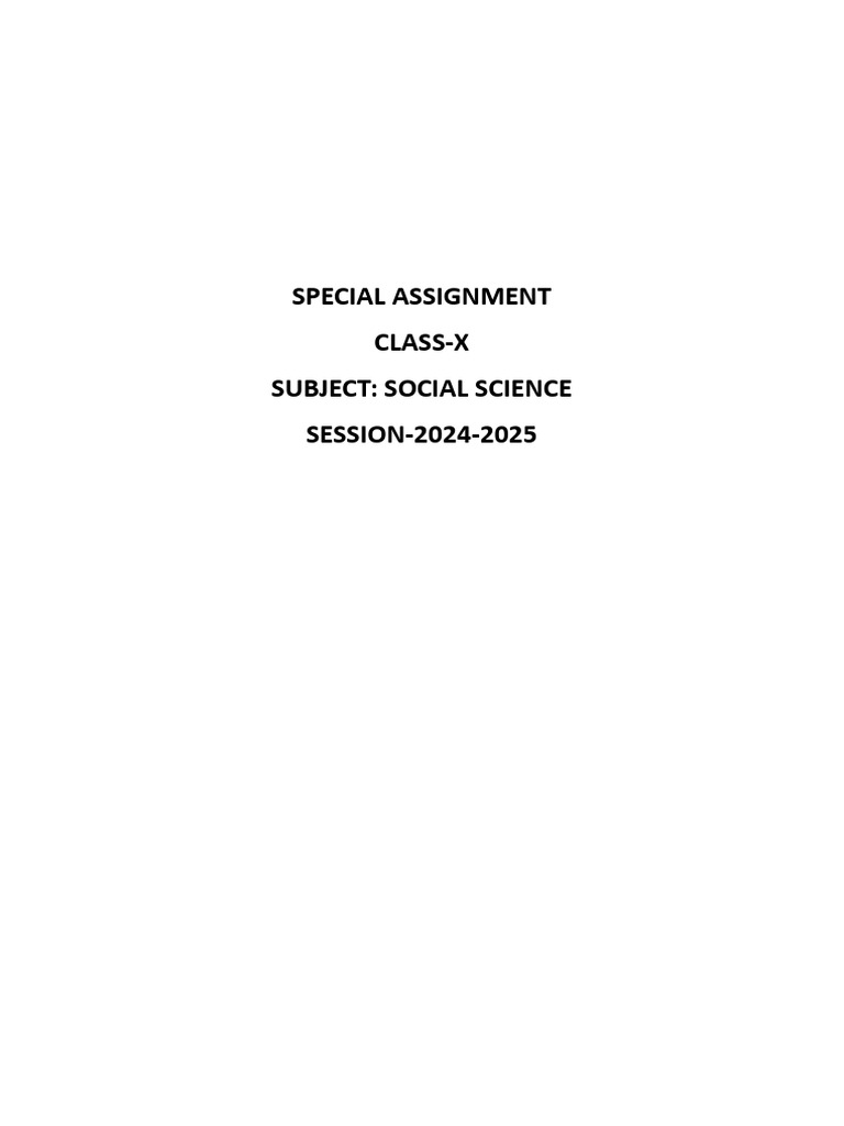 SPECIAL ASSIGNMENT-SST | PDF | Loans | Banks