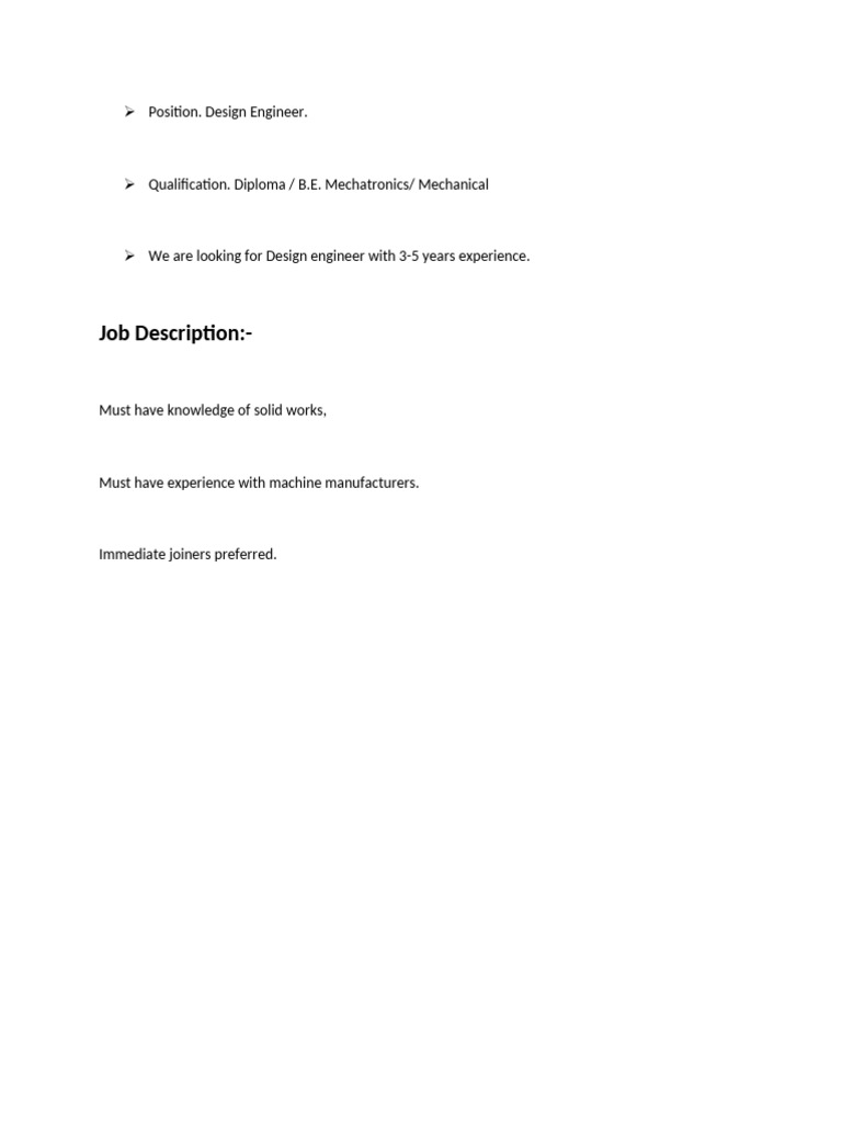 J.D of Modtech Machines | PDF