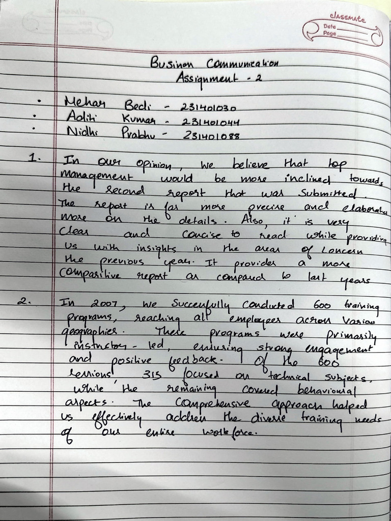 Assignment 2 Bcom | PDF