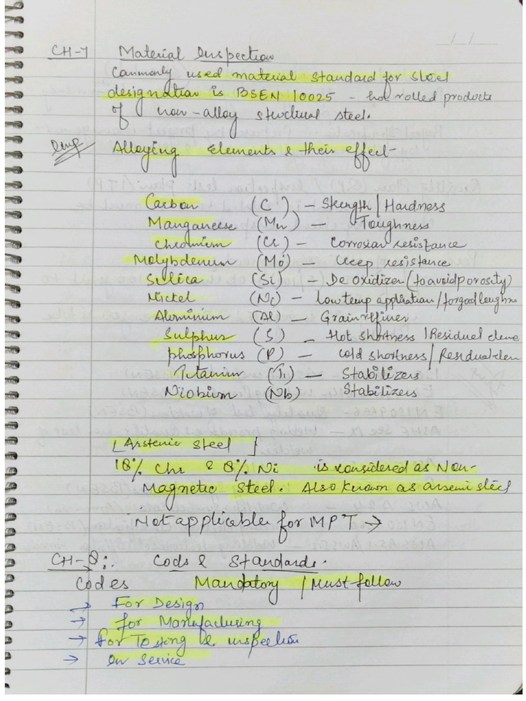 Mechanical notes welding | PDF