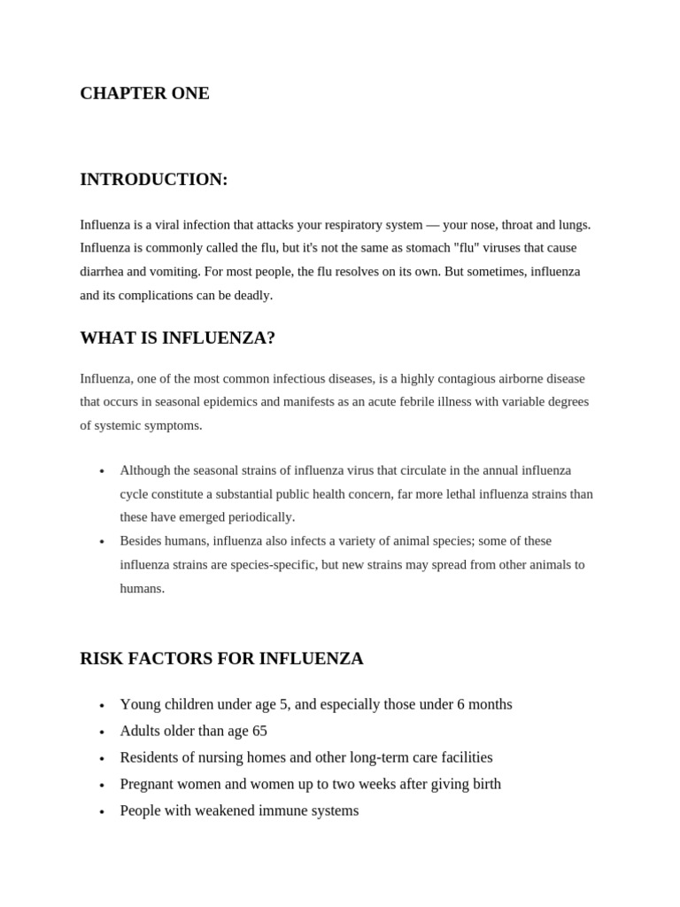 Understanding Influenza: Key Insights | PDF | Influenza | Infection