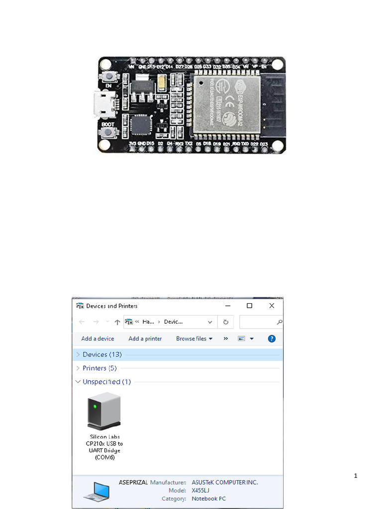 FLASH Firmware BOOTLOADER ESP32 | PDF | Booting | Usb