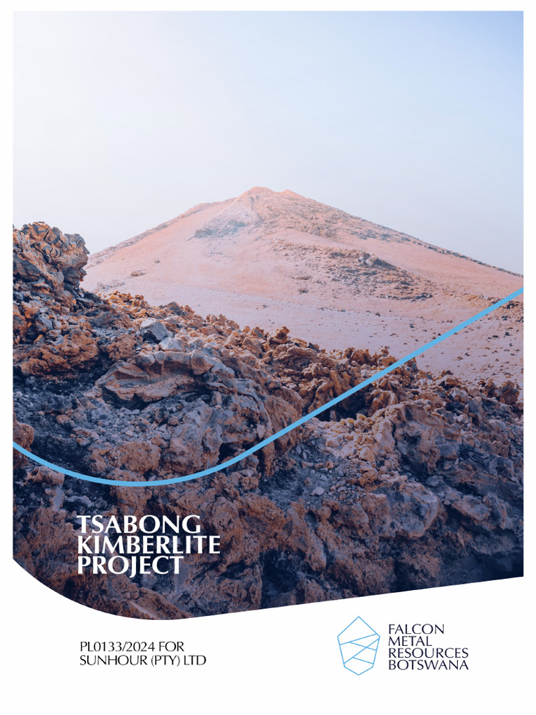 Tsabong Kimberlite Report | PDF | Geophysics | Geology