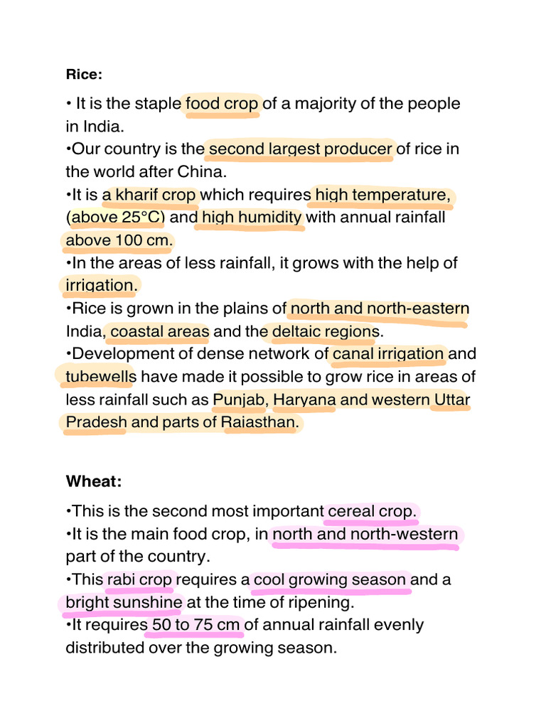 Agriculture Class 10 Plantation | PDF