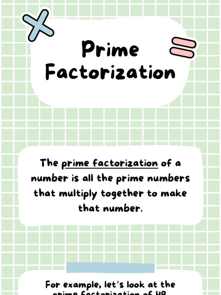 Prime Factorization | PDF