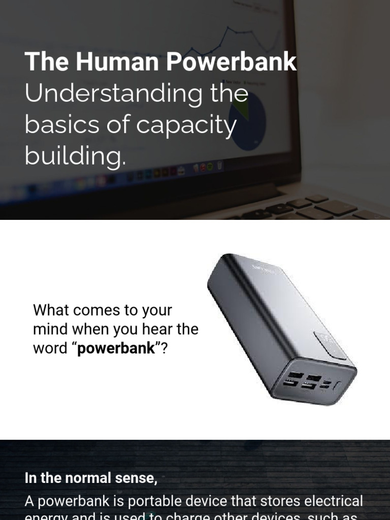 Building Human Capacity Like Powerbanks | PDF | Battery Charger ...