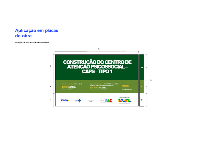 Placa Caps Tipo 1 - Chaves | PDF