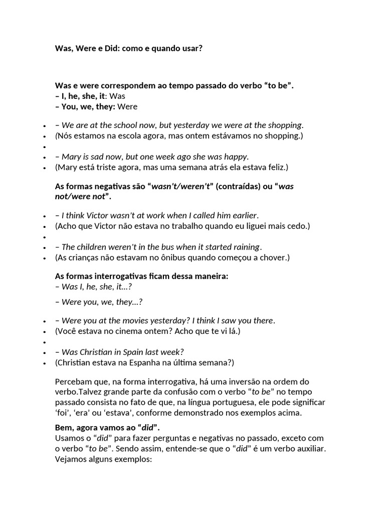 Was x did | PDF