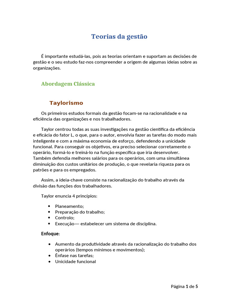 Cap2 Resumo Gestão | PDF