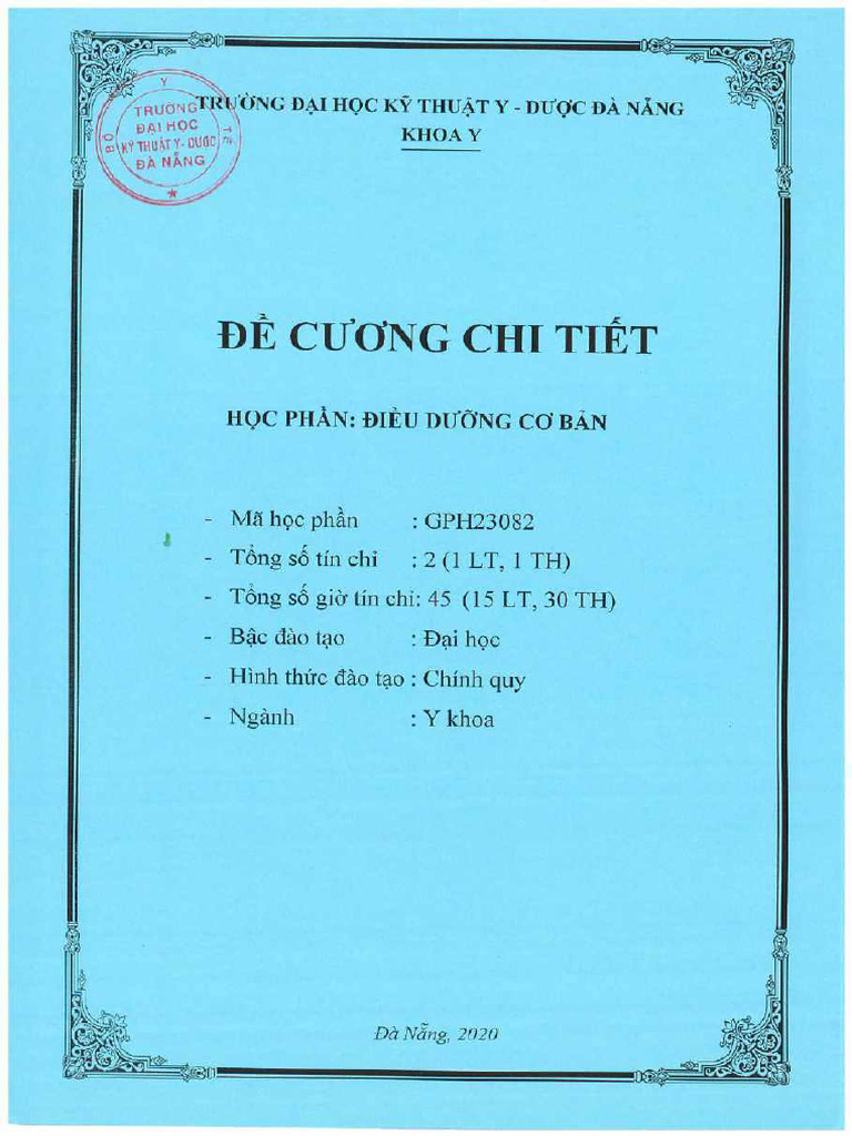 DCCT Ykhoa DDCB 2020 | PDF