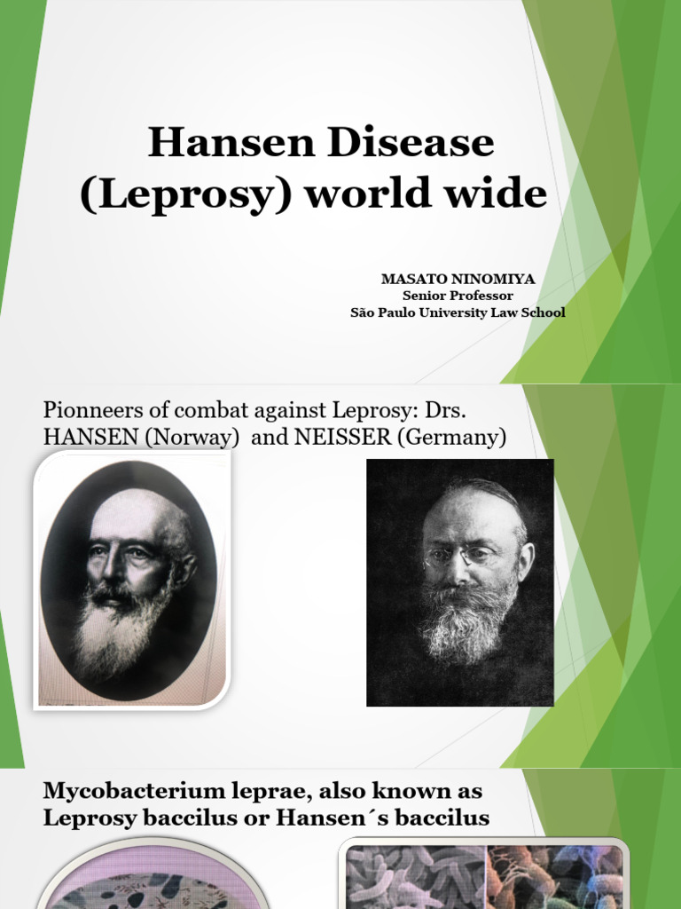 Hansen Disease (Leprosy) World Wide | PDF | Leprosy | Justice