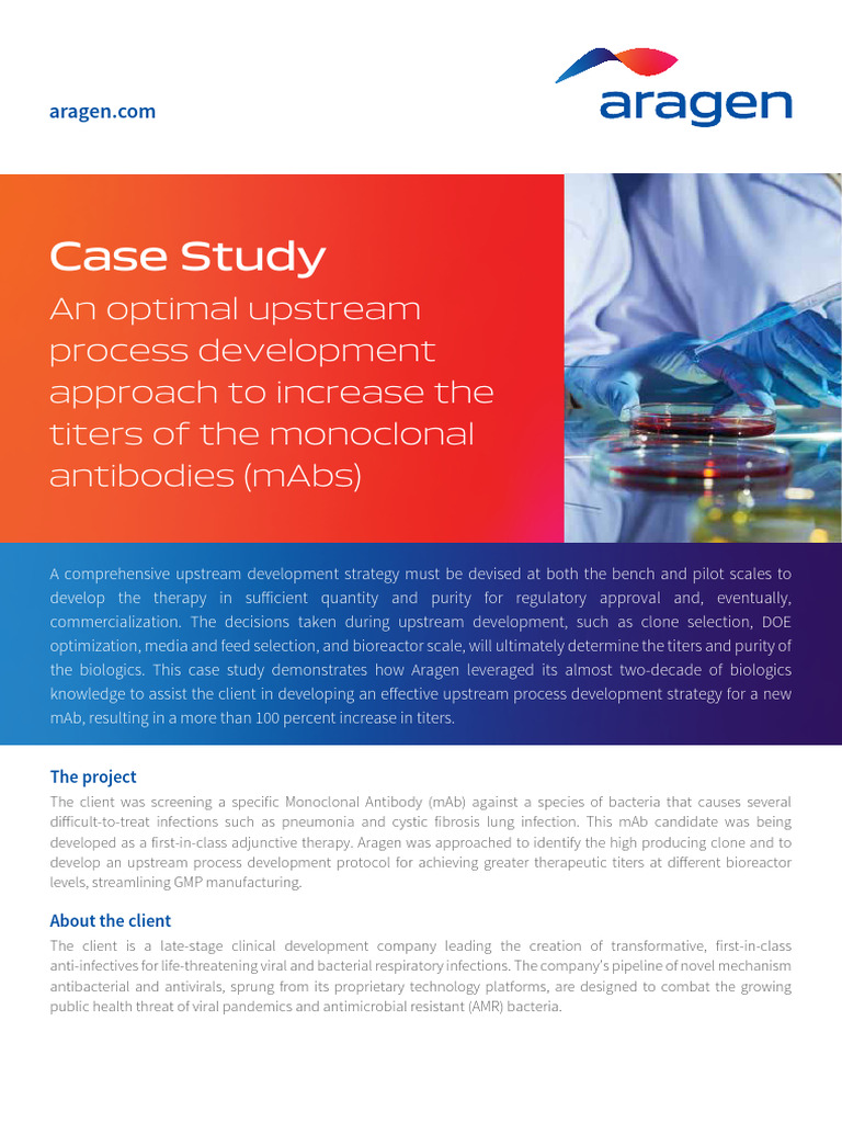 An-optimal-upstream-process-development | PDF | Monoclonal Antibody ...