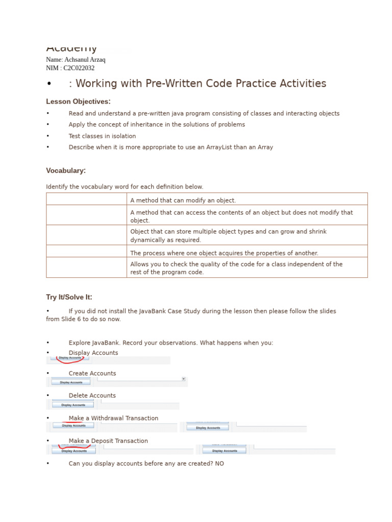 JP_2_1_Practice web | PDF | Object (Computer Science) | Computer Program