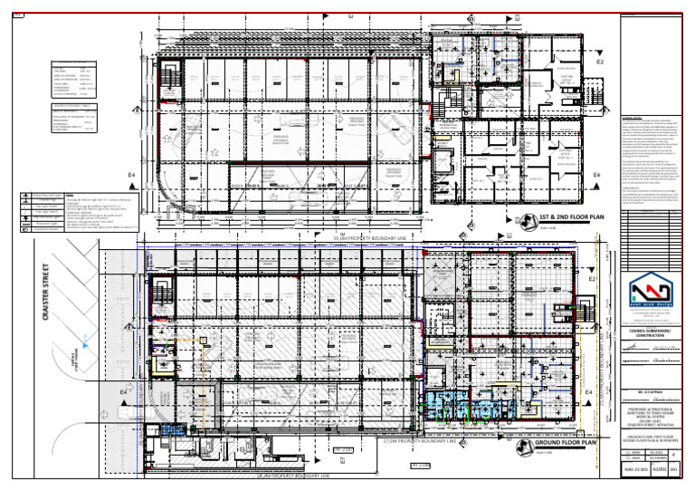 Alt & Add To Thixho Nyame Medical Centre - Council Drawings - Floor ...
