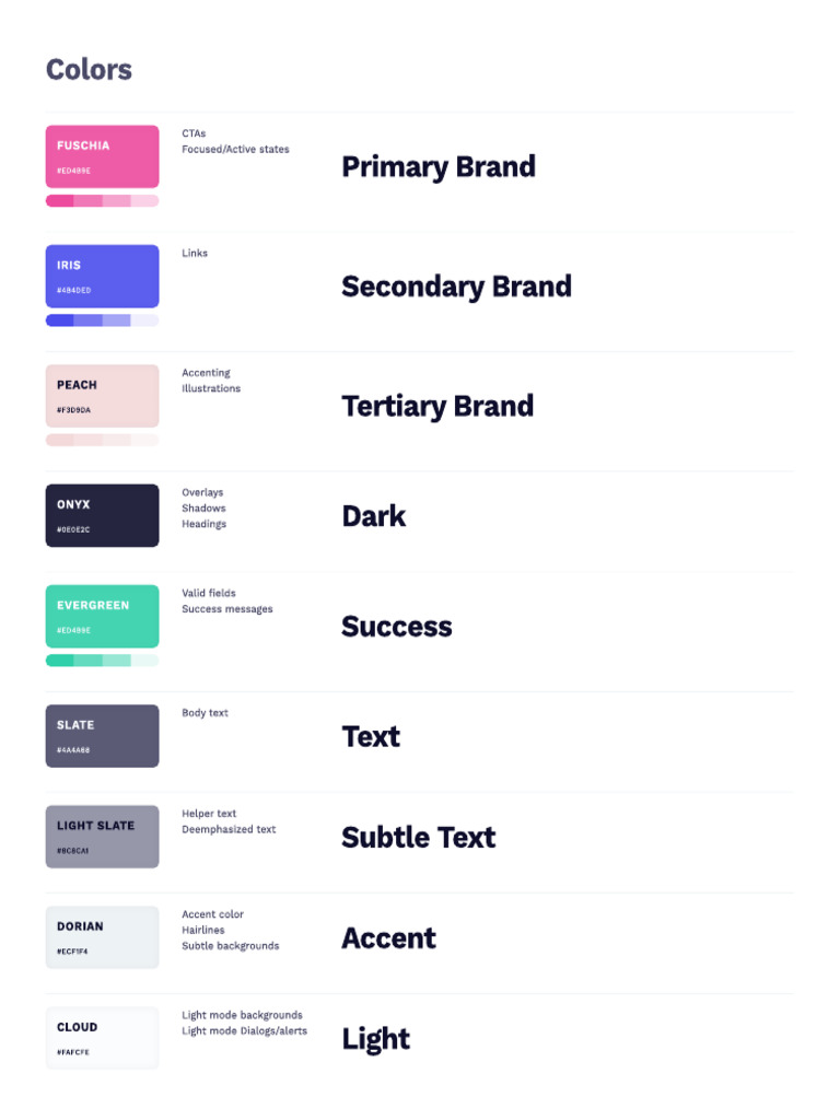 Color Scheme | PDF