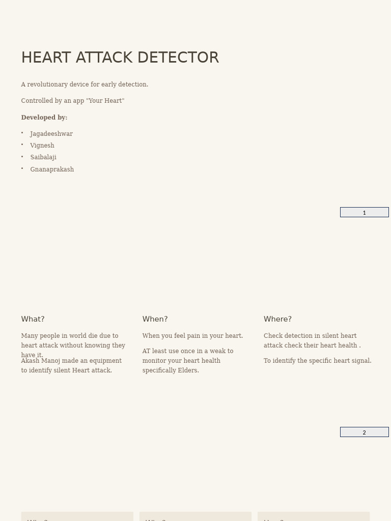 Heart Attack Detector: A Revolutionary Device For Early Detection ...