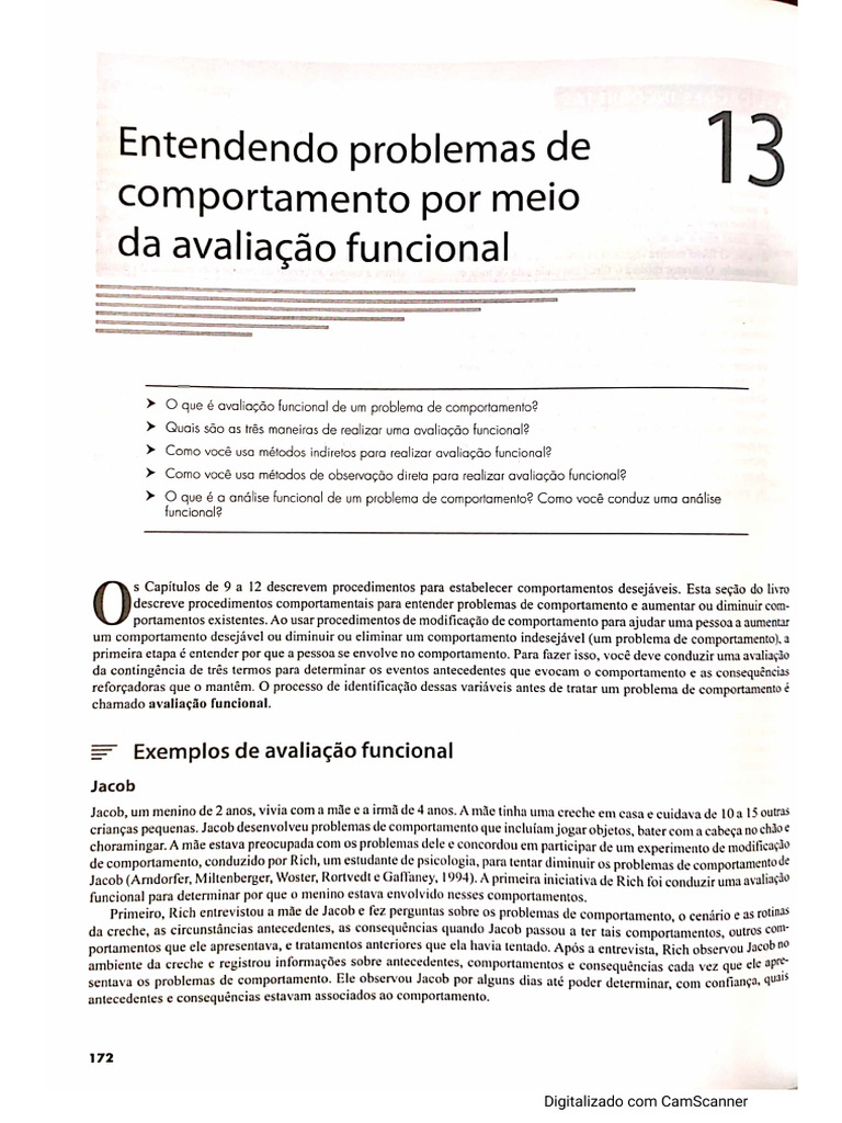 Capítulo 13. Miltenberger | PDF