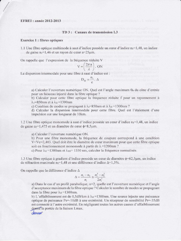 2012 13.TD.td3.Sujet Exercices.cdt | PDF