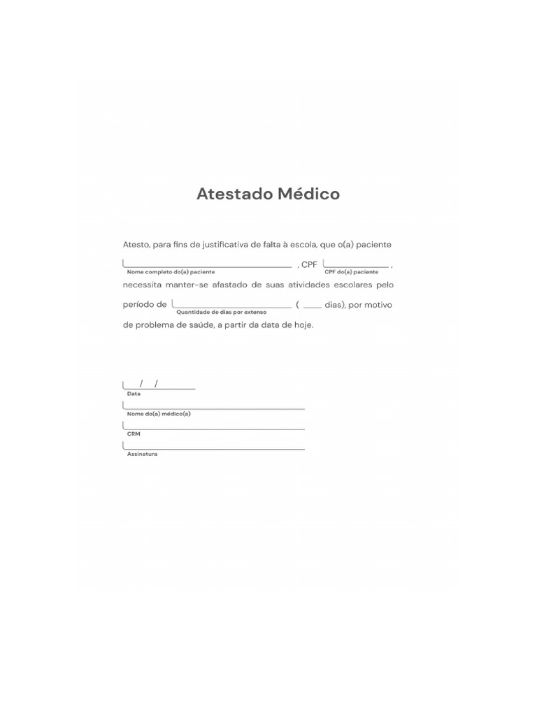 ATESTADO | PDF