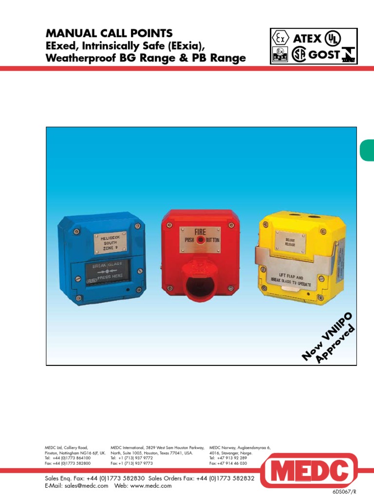 Cooper Medc Datasheet BG PB 6ds067 Issue R | PDF | Electrical Wiring ...