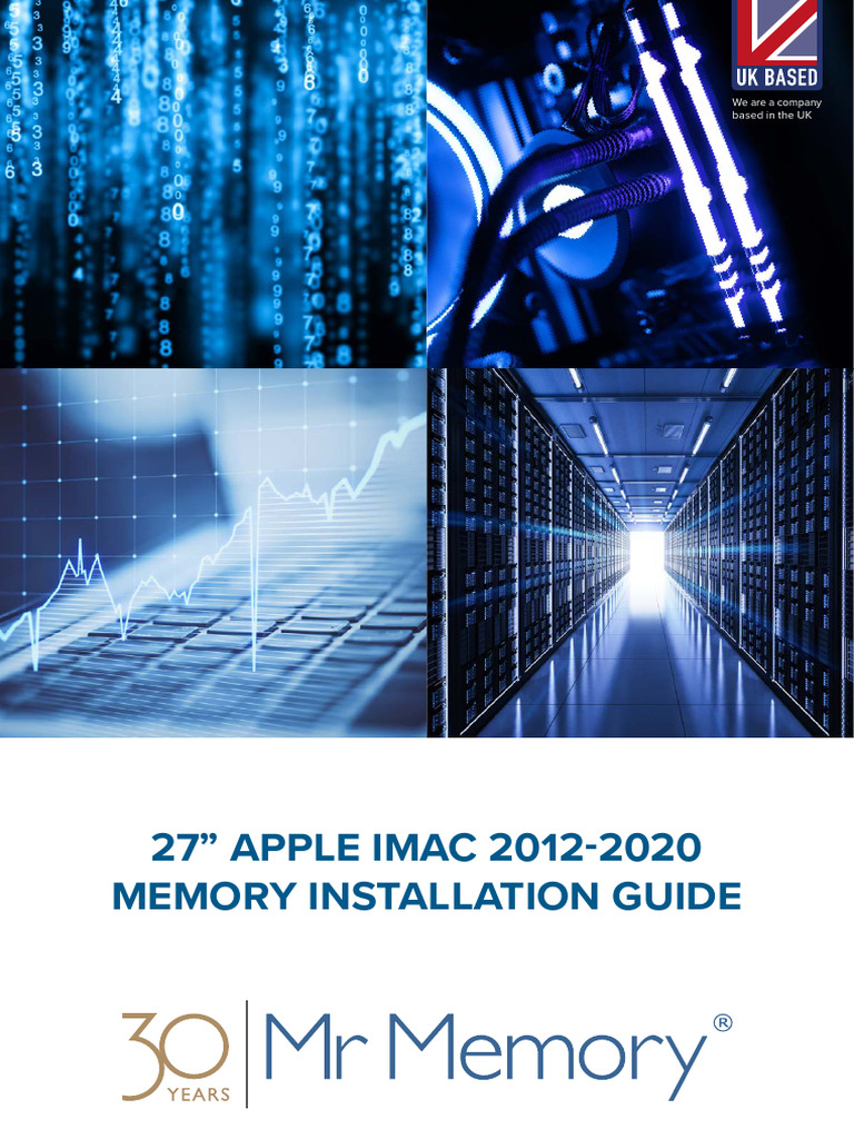 Apple Imac 27 Inch 2012 2020 Memory Installation Guide | PDF | Computer ...