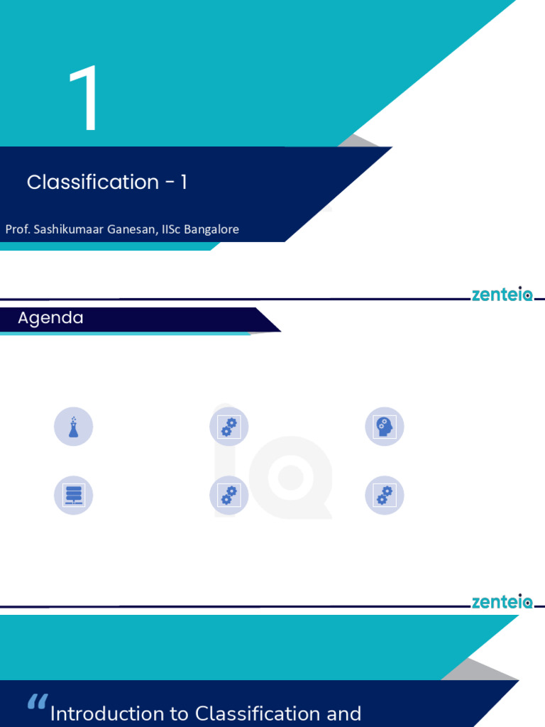Lecture 11_09.09.24 Classification Part 1 | PDF | Statistical ...