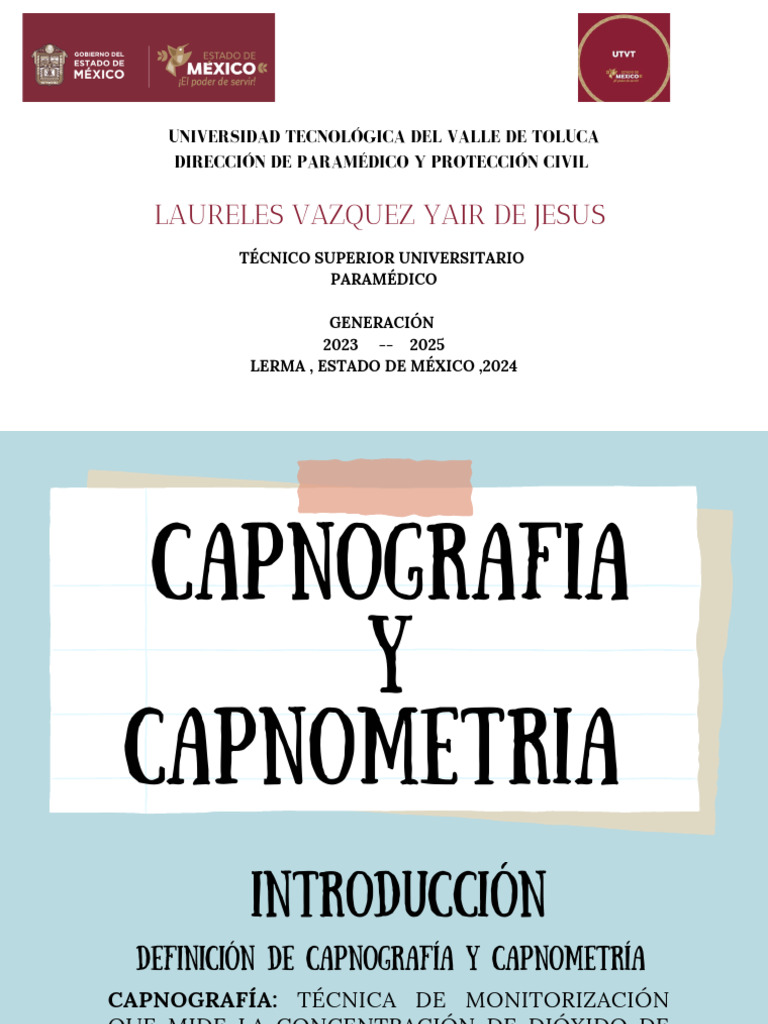Capnografia y Capnometria - 20240814 - 051421 - 0000 | PDF | Medicina ...