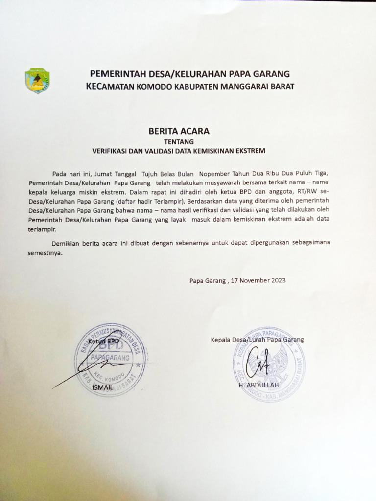 Ba Verval Data | PDF