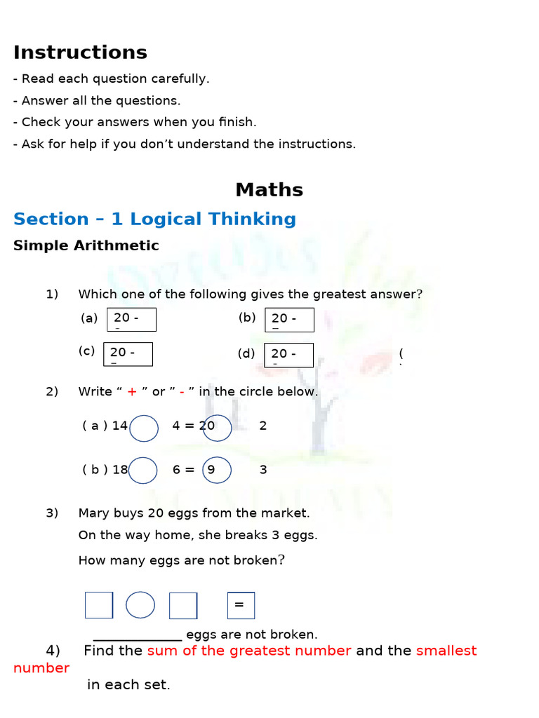 Term 2 Maths Year 1 (2024 - 2025) | PDF