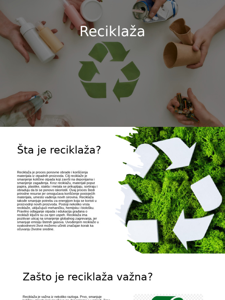 Reciklaža | PDF