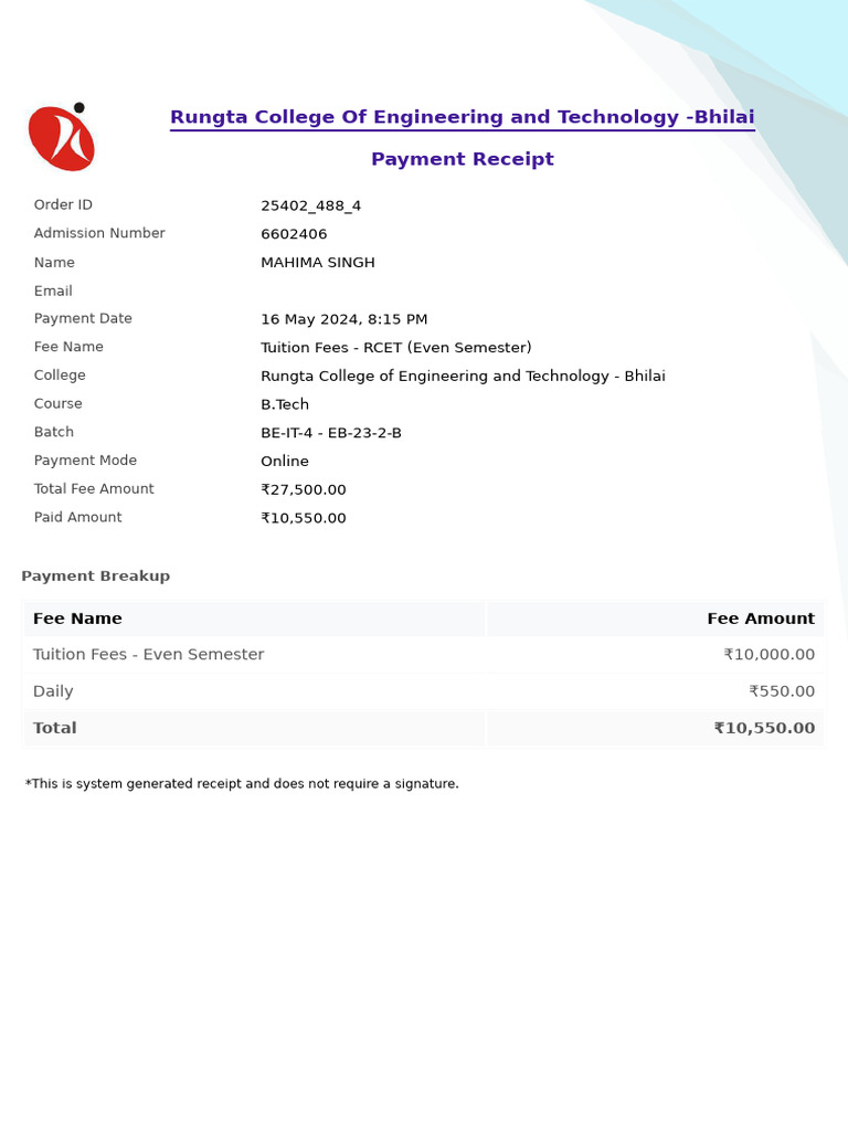 25402 488 4-Payment Receipt | PDF