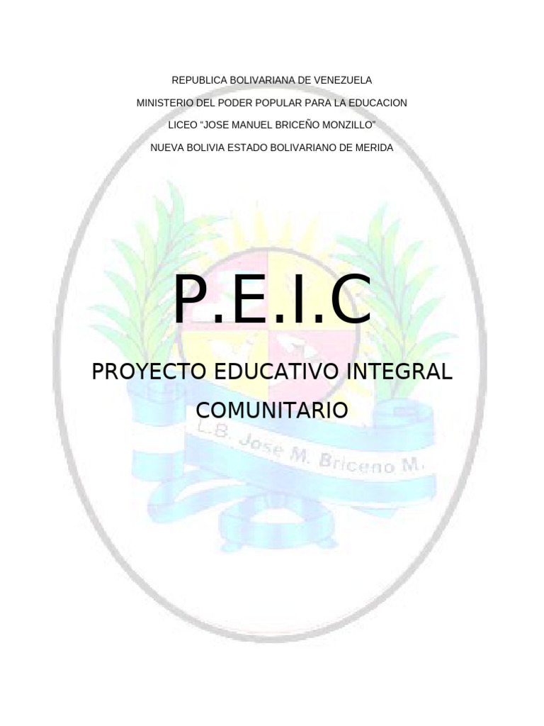 PEIC MONZILLO | PDF | Maestros | Laboratorios