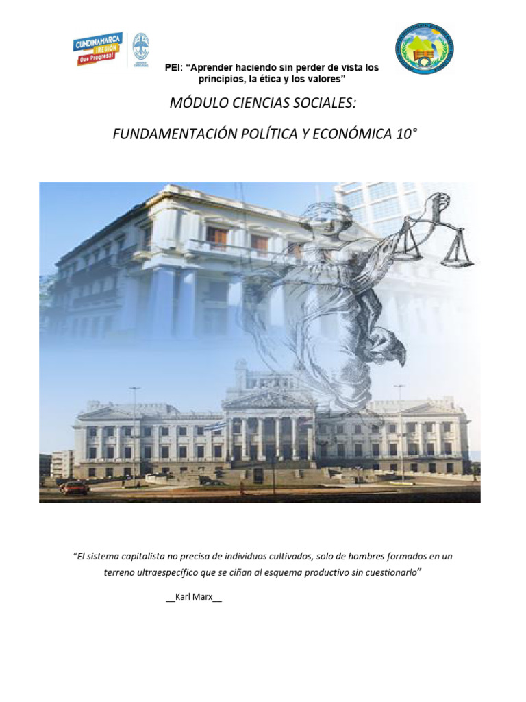 Mólulo-Guía 1 Y 2 Ciencias Sociales 10º1 | PDF | Capitalismo | Capital ...