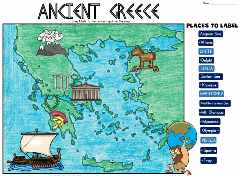 Greece Map 3 | PDF