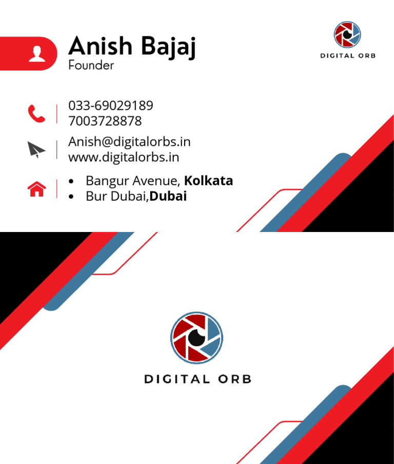 Creative Modern Business Card | PDF