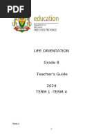 Grade 10 Life Orientation Source Based Memorandum Term 1 2024 | PDF ...