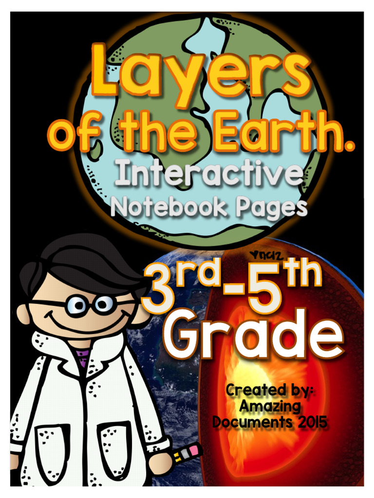 Layers of the Earth Vocabulary Guide | PDF | Earth | Earth Sciences