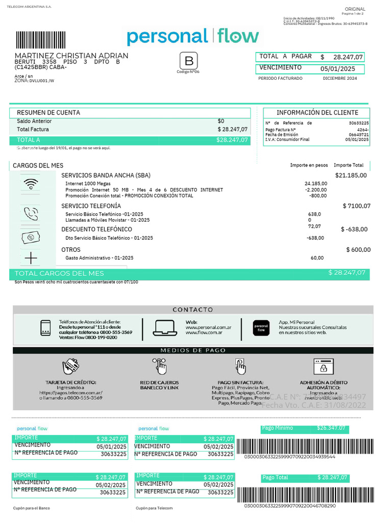 610674161-Factura-Personal-Flow - PDF (2) - 1.pdf - 20250114 - 114211 ...