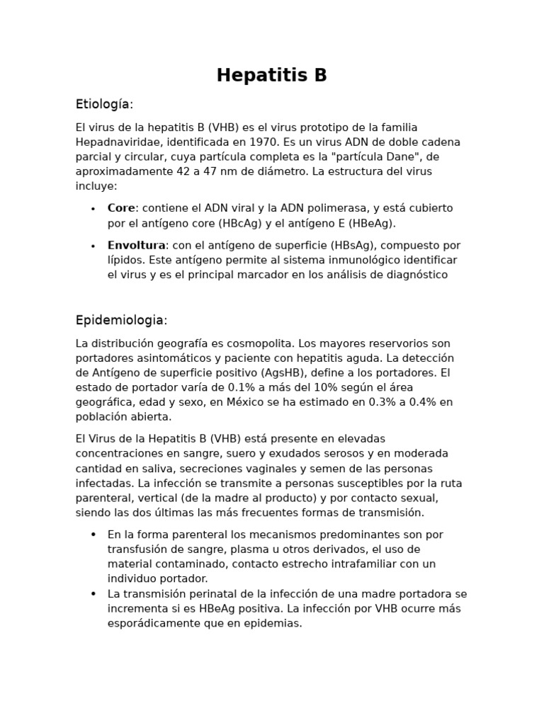 Hepatitis B | PDF | Hepatitis | Hepatitis B