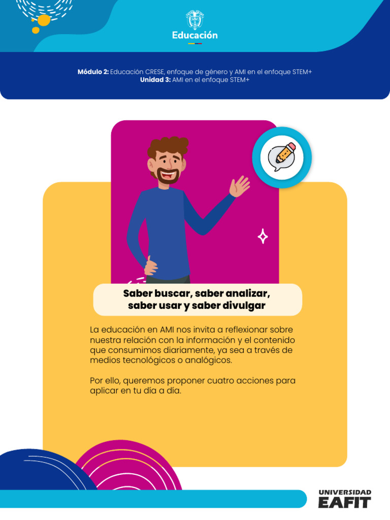 STEM - M2 - U3 - 11 - PDF - Saber Buscar, Saber Analizar, Saber Usar y Saber Divulgar | PDF ...