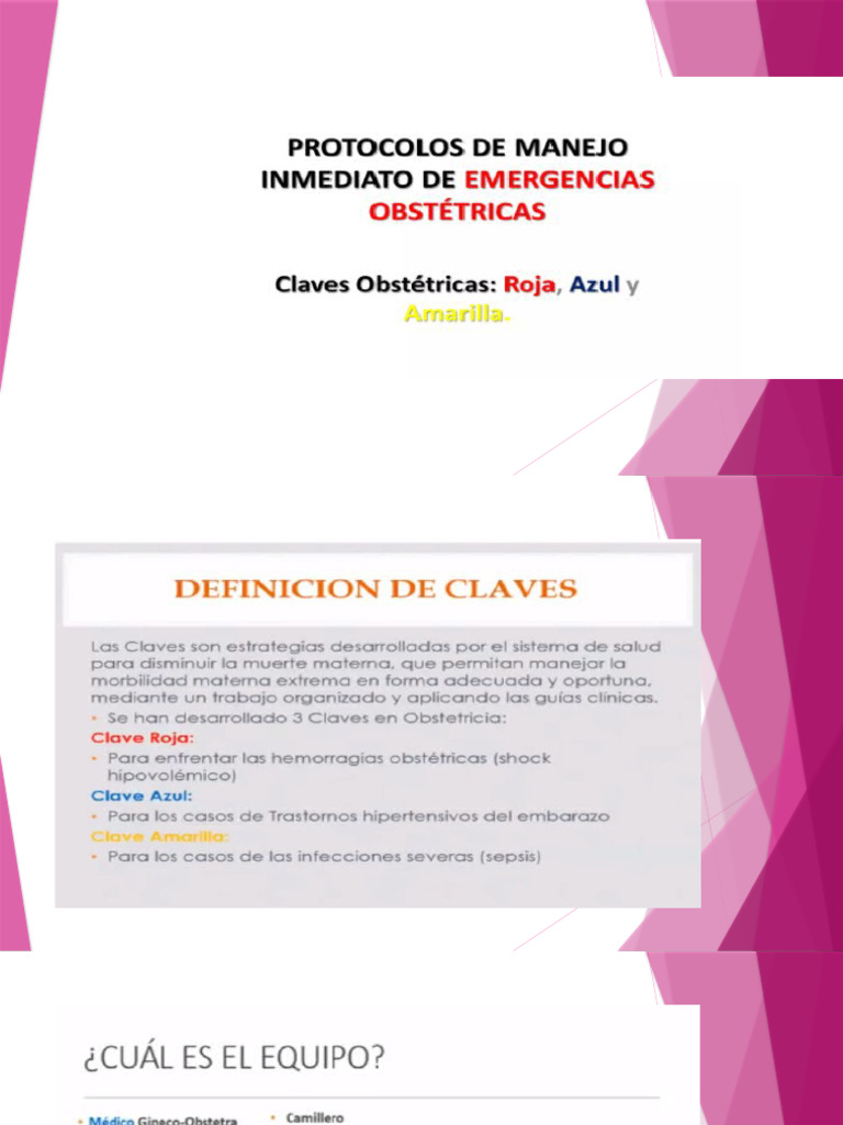 Claves Obstetricas | PDF