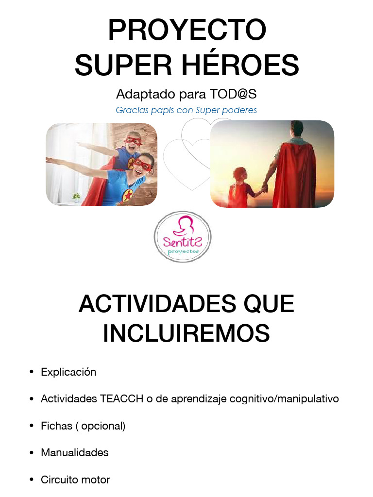Actividades Creativas con Superhéroes | PDF | Superhéroes